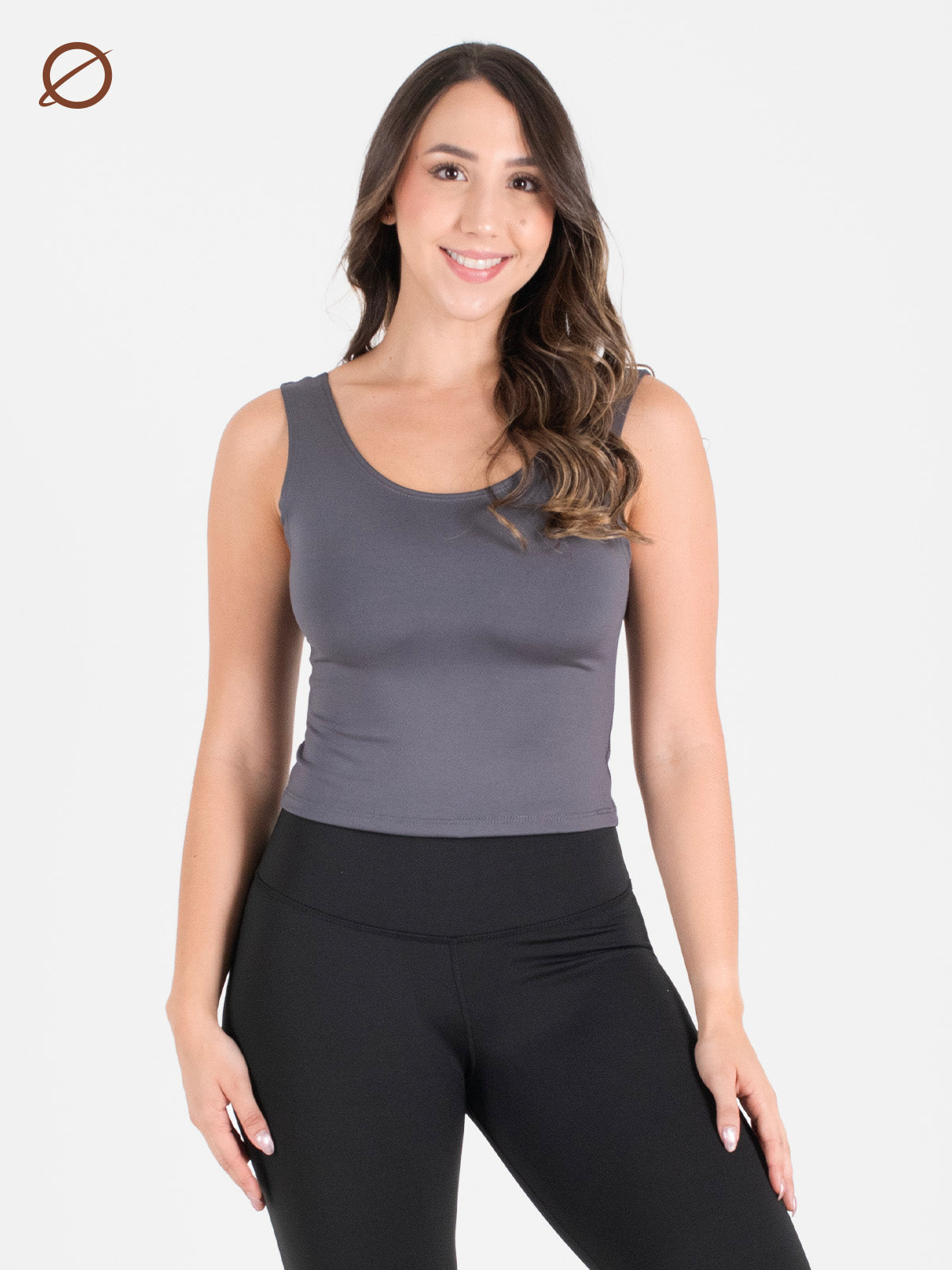 Blusa shape gris raton – Greenfit